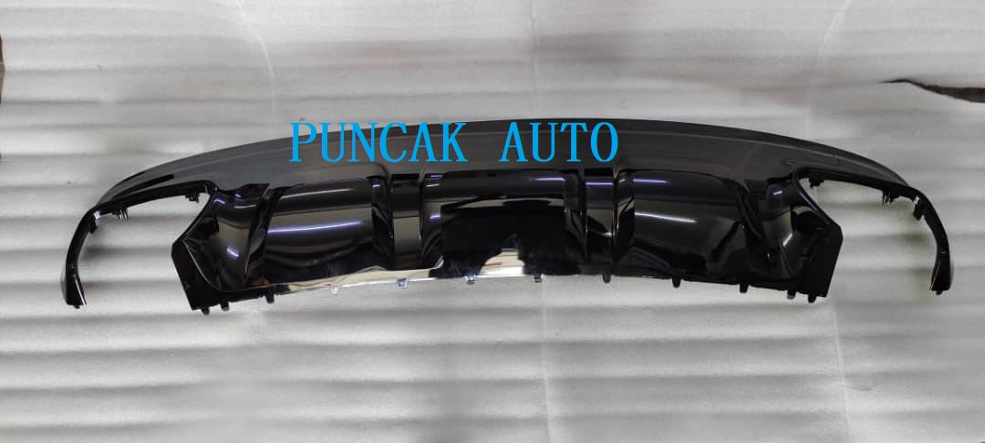 PROTON X70 REAR BUMPER LOWER SKIRT COVER BLACK COLOUR BELAKANG BUMPER ...