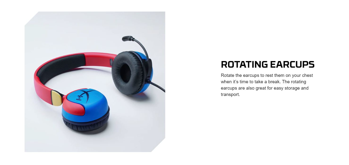 HyperX Cloud Mini - Wired Kids Headset Kids Headphone for PC ...