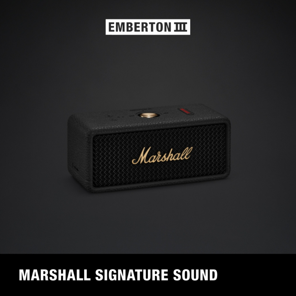 Marshall Emberton III Portable Bluetooth Speaker | 1 Year Warranty ...