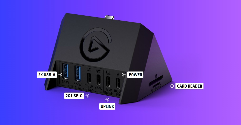 Corsair Elgato USB Hub Multiport adapter for Stream Deck + | Shopee ...
