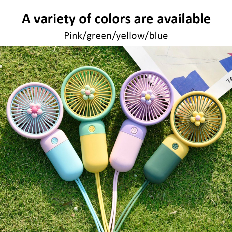 Mini Fan Usb Charge Battery Desk Cooling Small Portable Hand Table