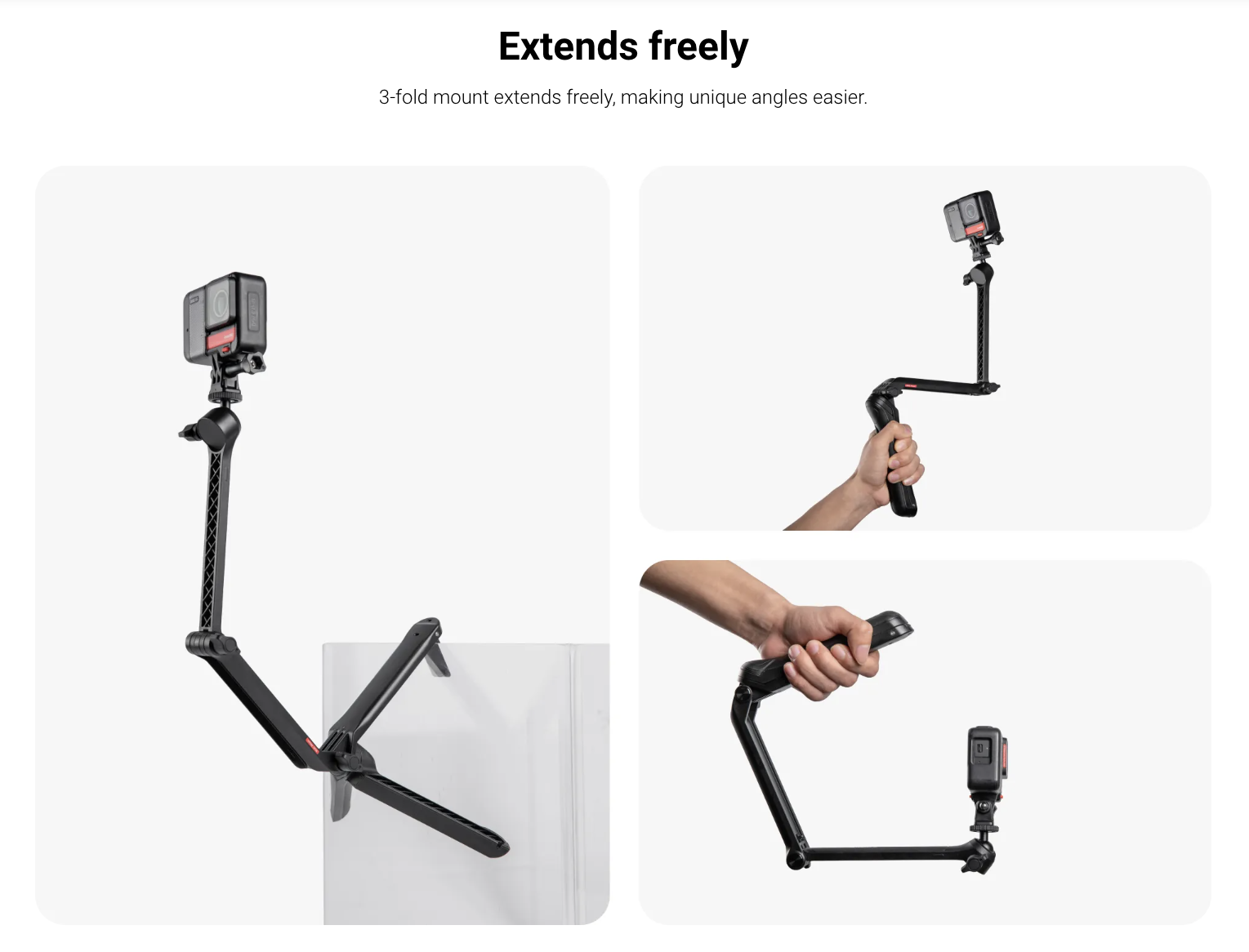 Insta360 Multi Mount For ACE Pro 2/Ace Pro/Go 3S/Go 3/Go 2/Go/One RS ...