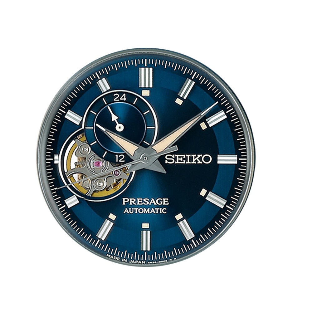 Seiko Presage SSA453J1 Style 60s' Denim Automatic Stainless Steel Case ...