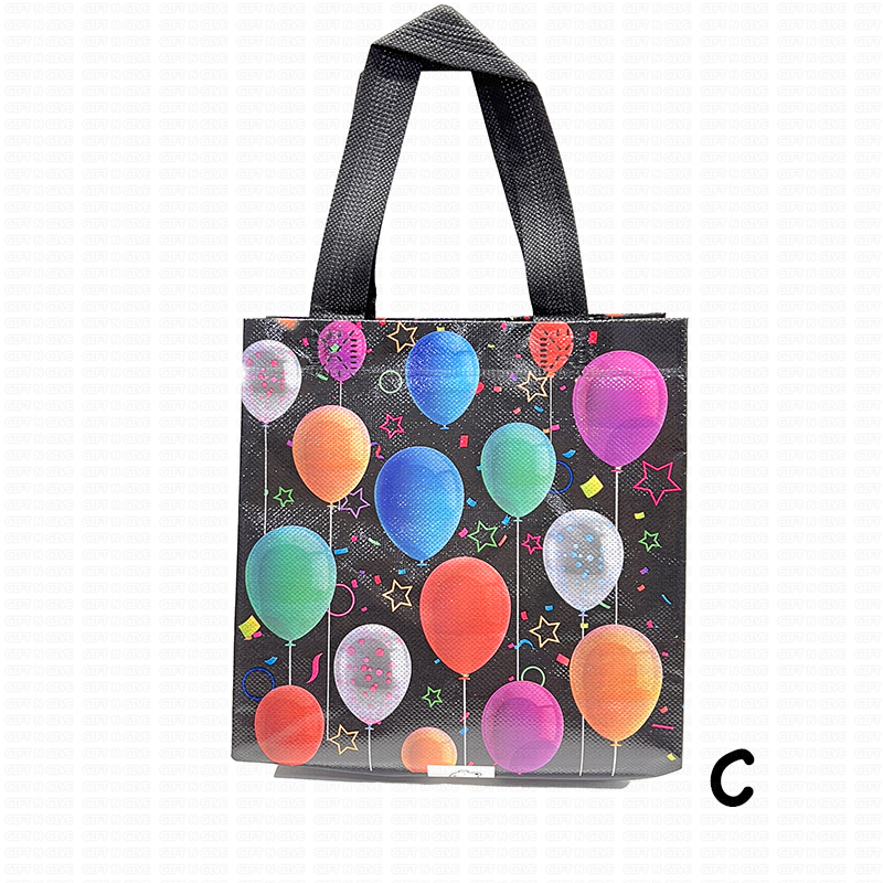 Gift Bag Non Woven Fabric Door Gifts Goodies Bags Happy Birthday Party ...
