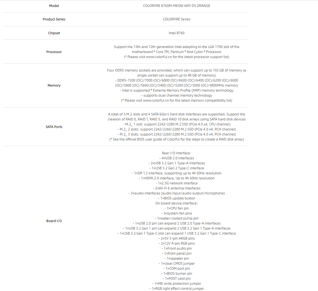 SEGOTEP X COLORFIRE MEOW PC PACKAGE ( I5-13400F 12400F 12700F / RTX4060 ...