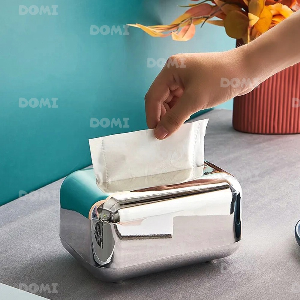 DOMI Luxury Elegant Tissue Box Dispenser Tissue Holder Paper Tissue ...