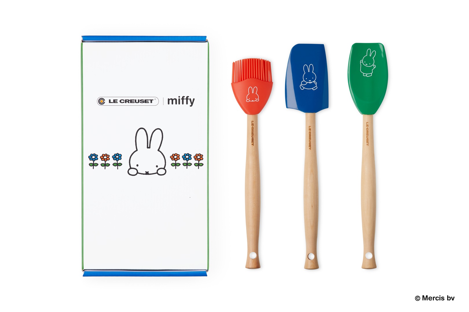 Le Creuset Silicone MIFFY Jewel Spatula (Set of 3) | Shopee Malaysia