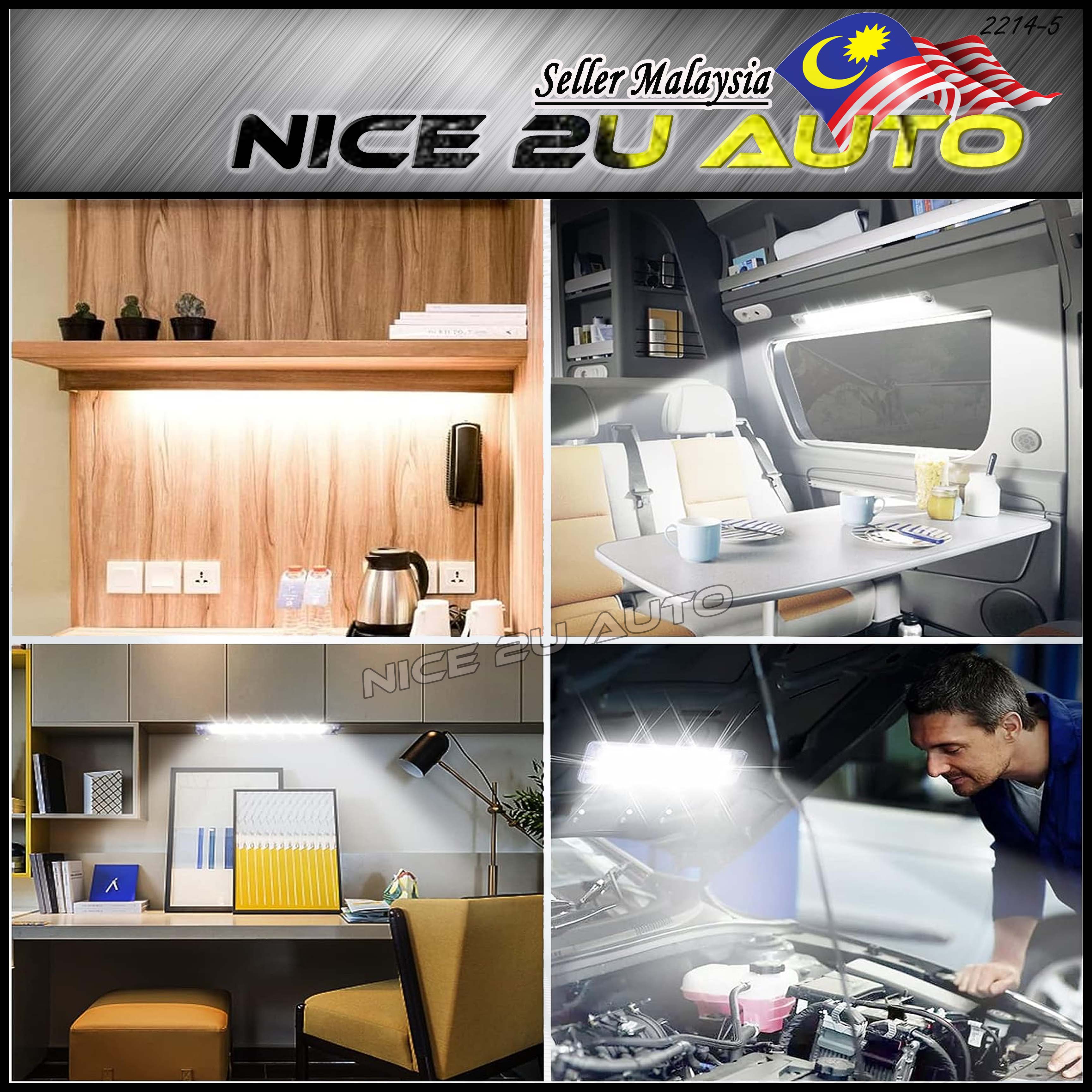 LED COB 12-24V 108Led Room Lamp Cabin Back Lamp Boot Light Car Truck Long Waterproof Super ...