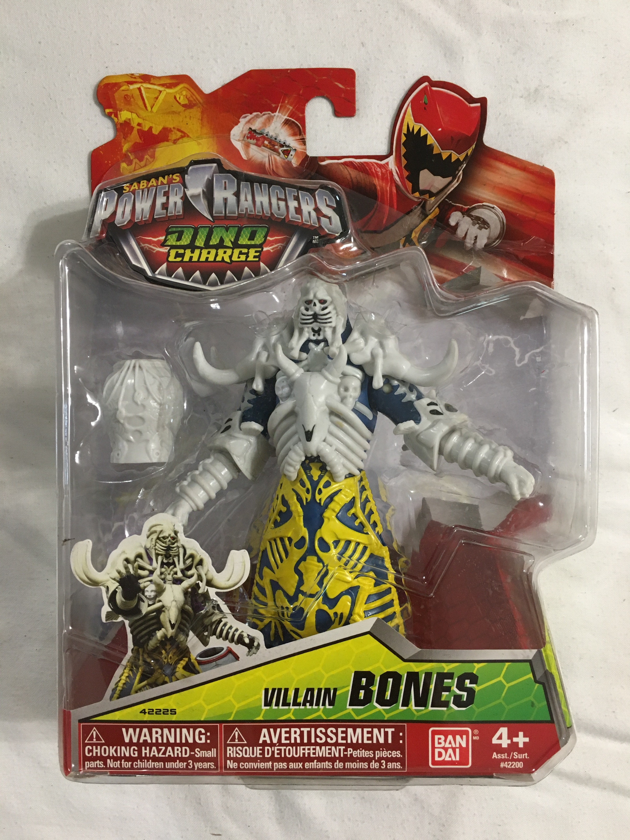 POWER RANGERS DINO CHARGE DINO CHARGER 5 INCH VILLAIN FIGURES (SET OF 5 ...