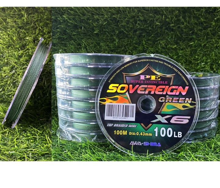 AWASHIMA SOVEREIGN x6 PE LINE 100M | Shopee Malaysia