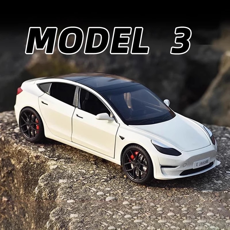 FEO 1/24 1/32 Tesla Model 3 Diecast Car Model Alloy Car Diecast Model ...