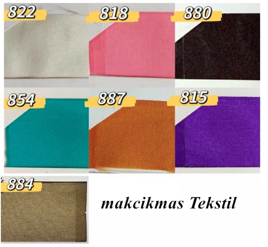 Kain Pongee, Kain Sublimation, Kain Bendera, Lining, Bidang 112cm, 44 ...