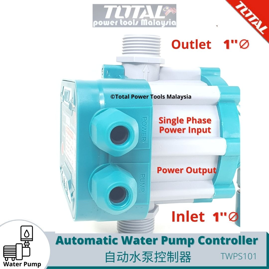 TOTAL Automatic Pump Controller / Pressure Switch 10Bar 10A 自动水泵控制 ...