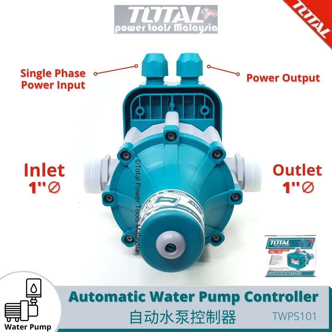 TOTAL Automatic Pump Controller / Pressure Switch 10Bar 10A 自动水泵控制 ...