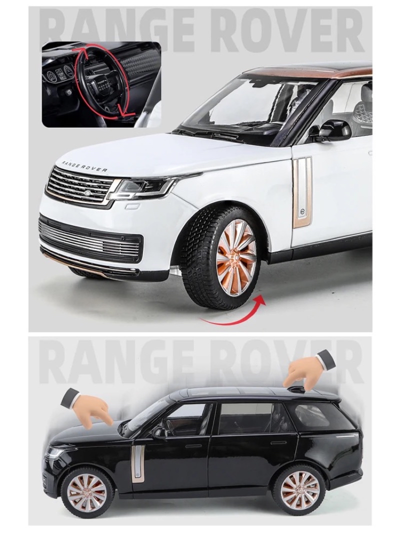 FEO 1/18 Sv2022 Land Rover Range Rover Diecast Car Model Alloy Car Toy ...