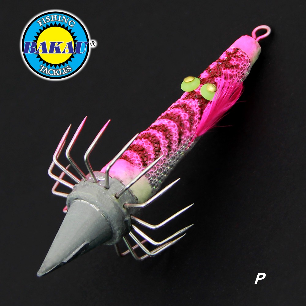 (65g-80g) Bakau Rocket Squid Jig BRSJ Umpan Pancing (9cm-10cm) Candat Roket | Shopee Malaysia