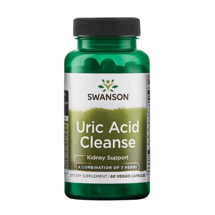 Swanson Uric Acid Cleanse 60 Veggie Capsules (USA) Ready Stock | Shopee ...