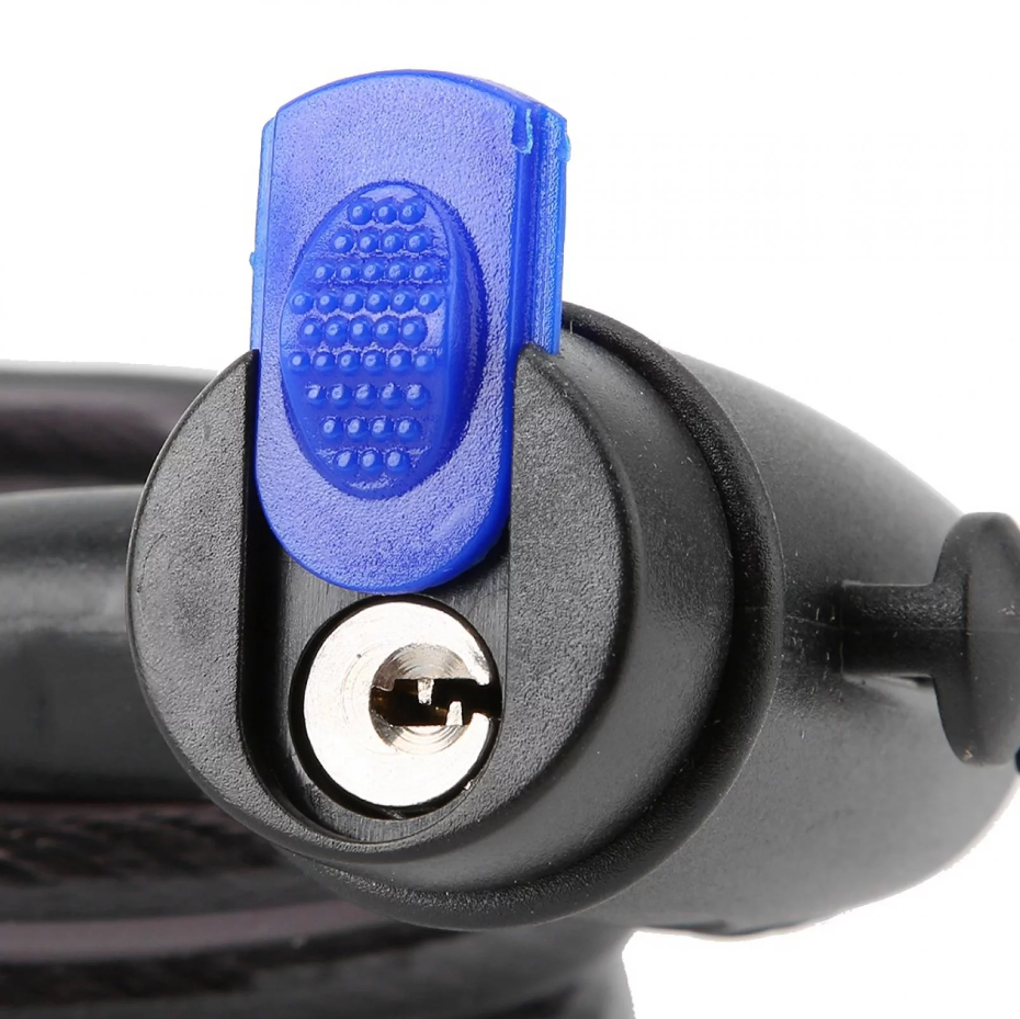 UtanKing™ Universal Anti-Theft Locks Bike Locker Steel Cable Coil ...