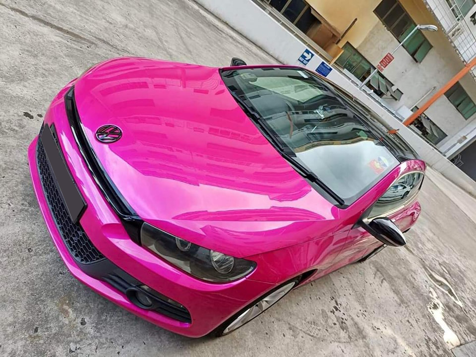 2K Paint 【 AIKKA PZ81 Thai Pink 】Supreme Pearlized Series Automotive ...