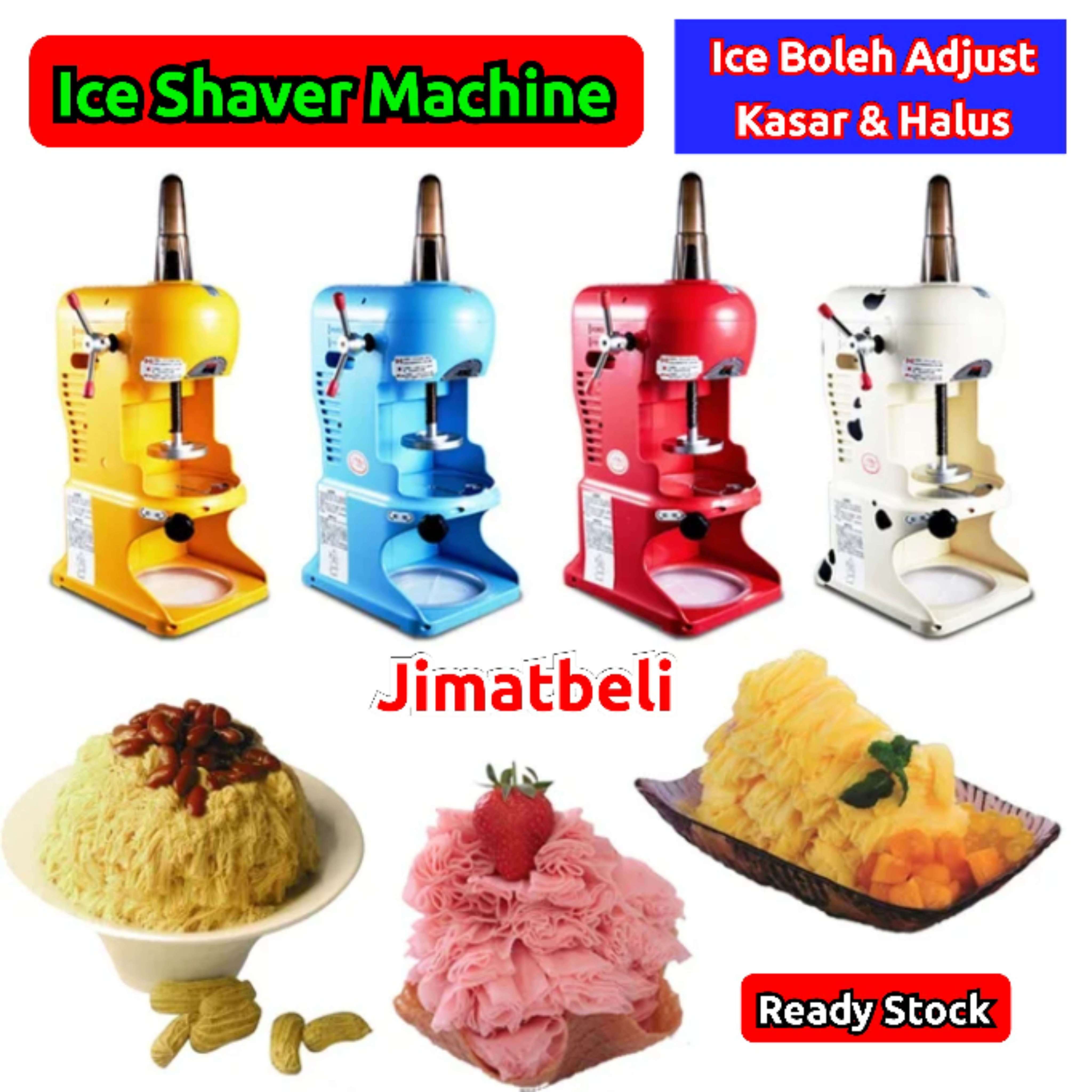 MESIN ABC CENDOL SNOW ICE SHAVER MACHINE BINGSU MACHINE SALJI Smoothie ...