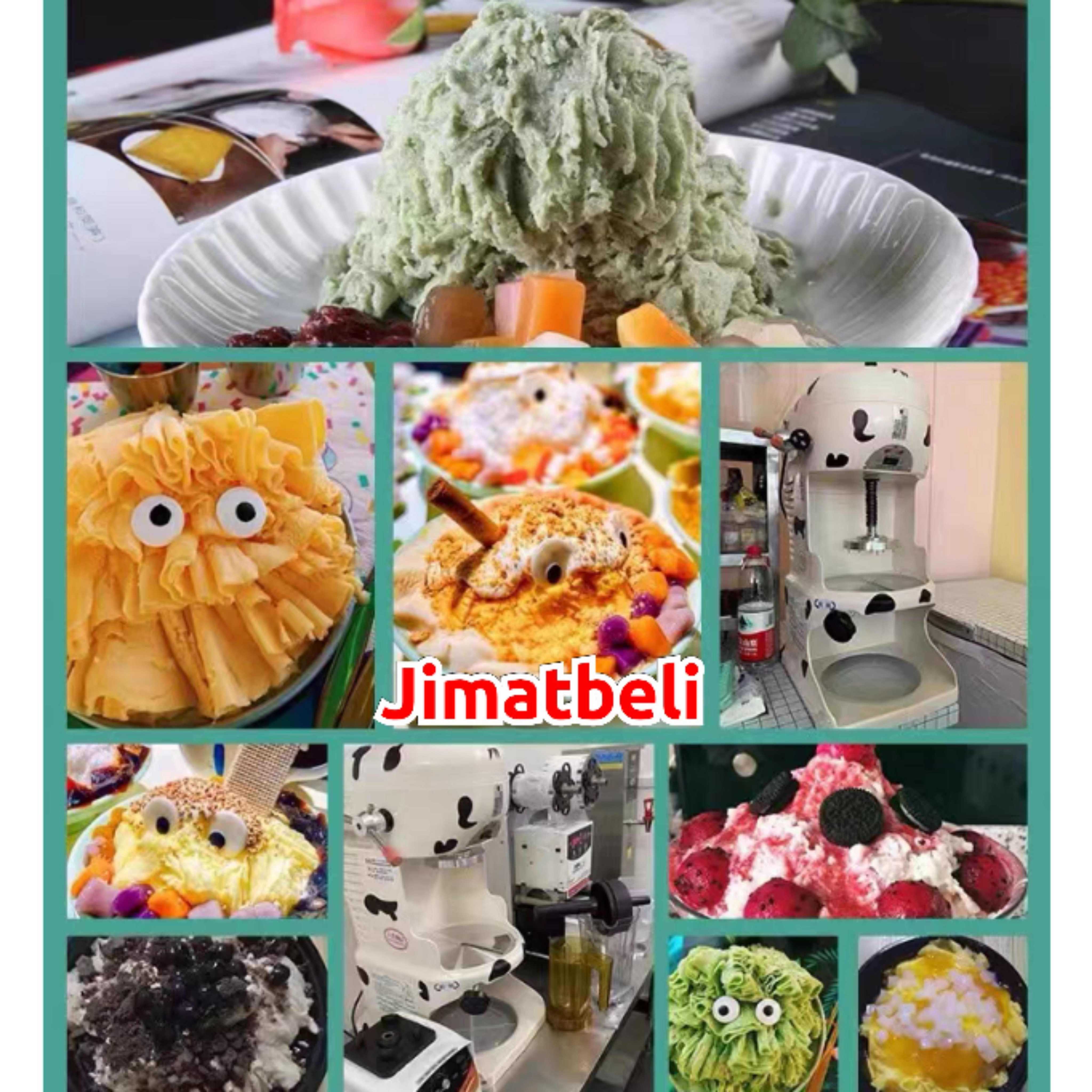 MESIN ABC CENDOL SNOW ICE SHAVER MACHINE BINGSU MACHINE SALJI Smoothie ...