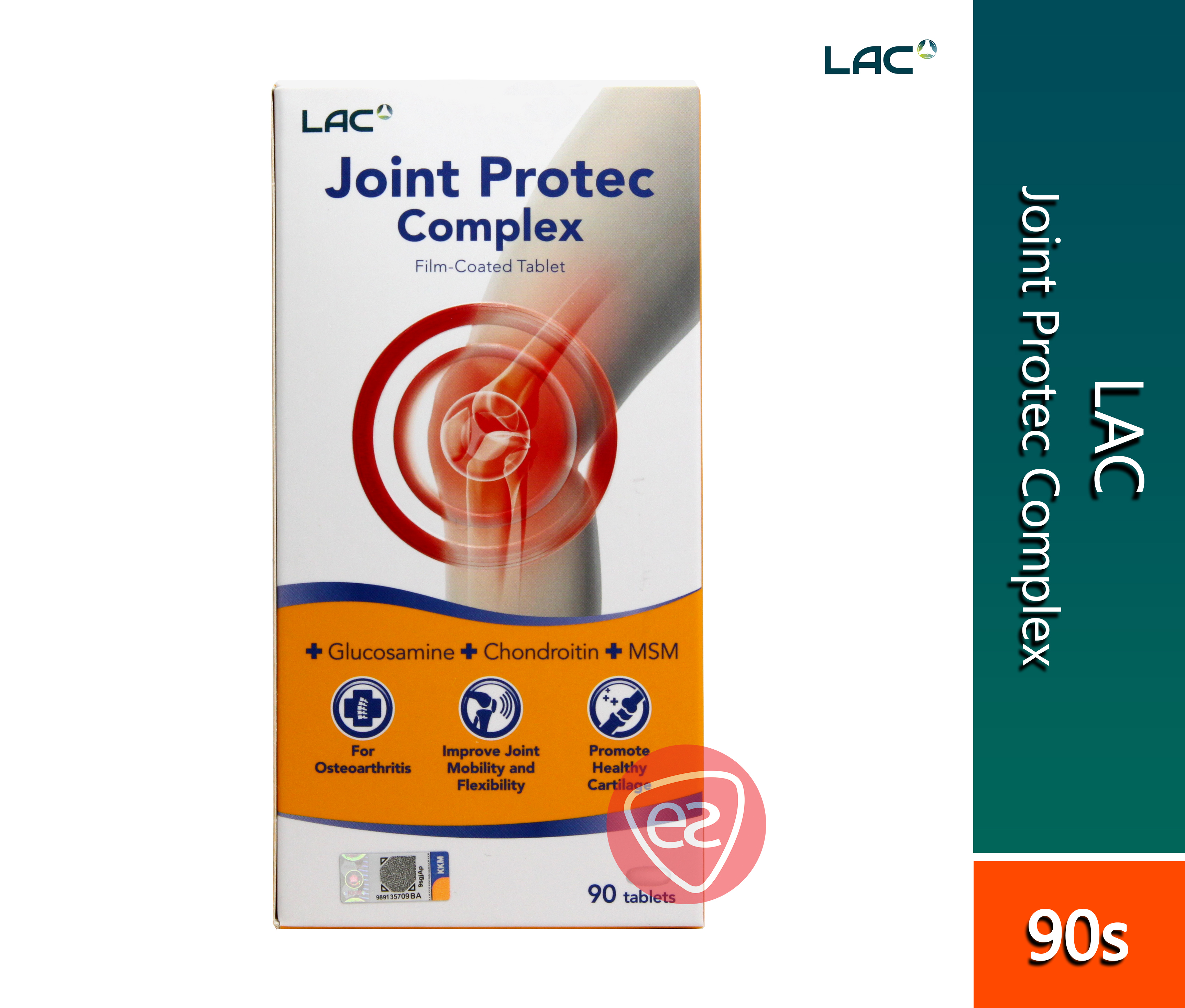 LAC JOINT PROTEC COMPLEX FILM-COATED TABLET 90S (WAS KNOWN AS GNC ...
