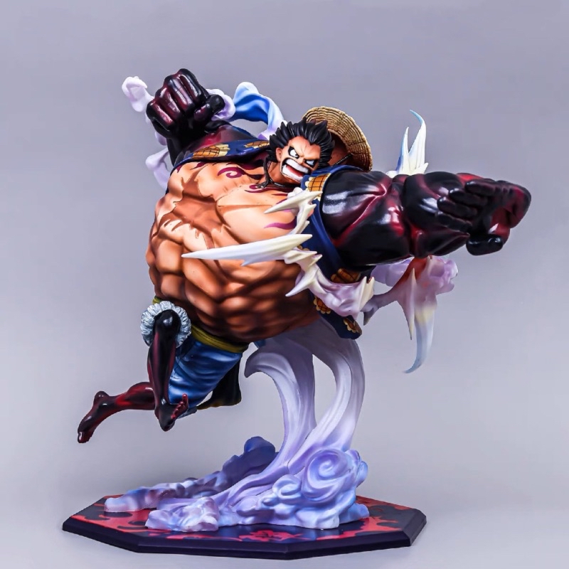 Luffy Bounce Man Fourth Gear Action Figures / One Piece Monkey D Luffy ...