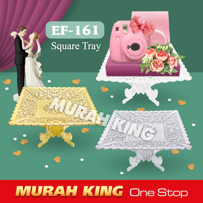 Dulang Hantaran Gold Silver / Dulang Kerawang / Kahwin Tunang ...