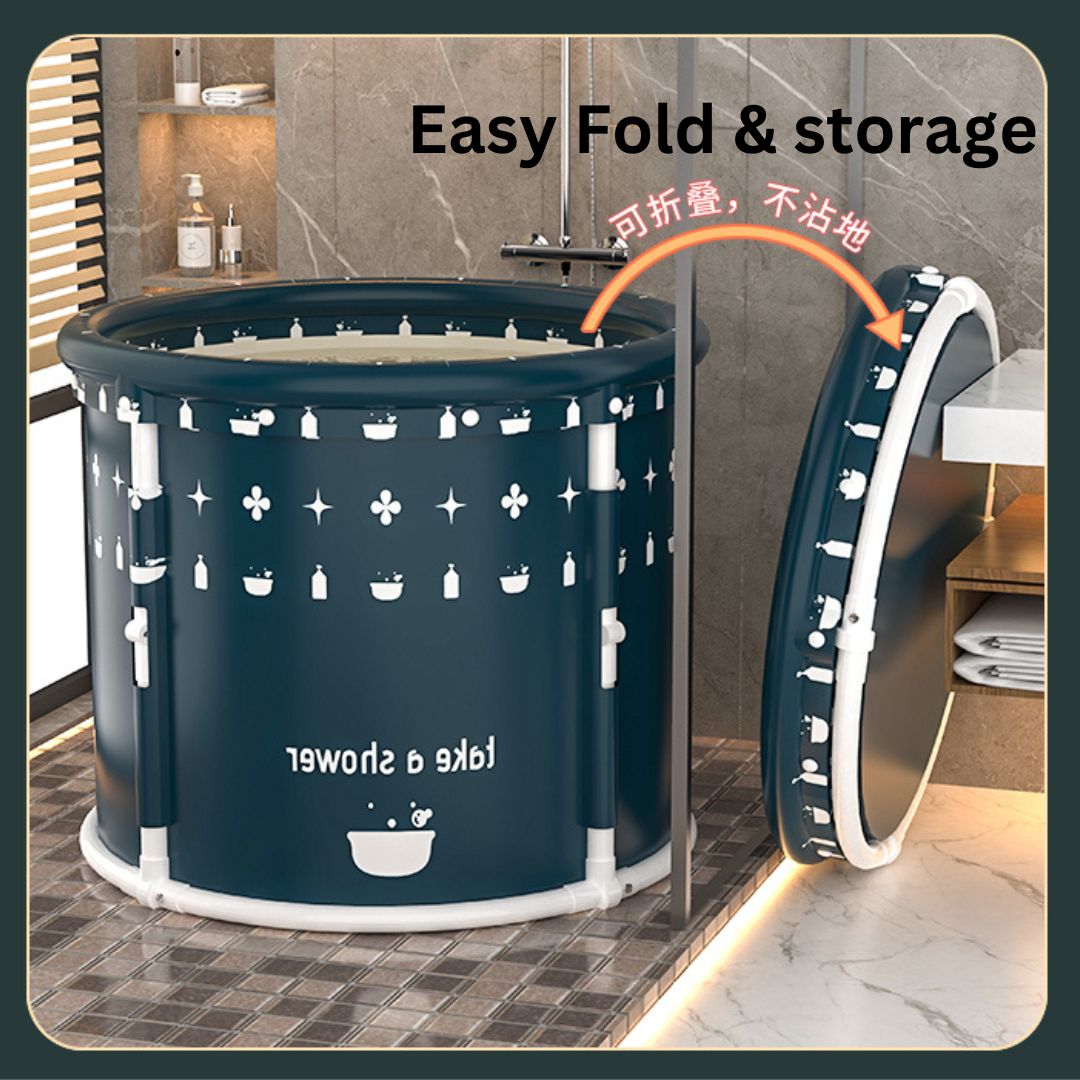 Foldable Bathtub Outdoor Bath Sauna Steam Bath Tab Mandi Baldi Mandi ...