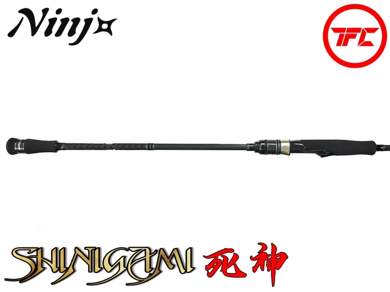 NINJA SHINIGAMI 死神 Baitcast Overhead & Spinning SW Jigging Rod BC Fast ...