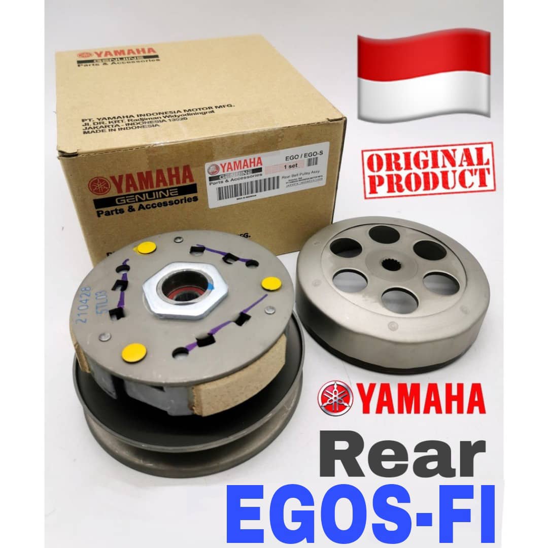 Pulley Set Yamaha Ego Fi Scooter Front Rear Indonesia Original Pully ...