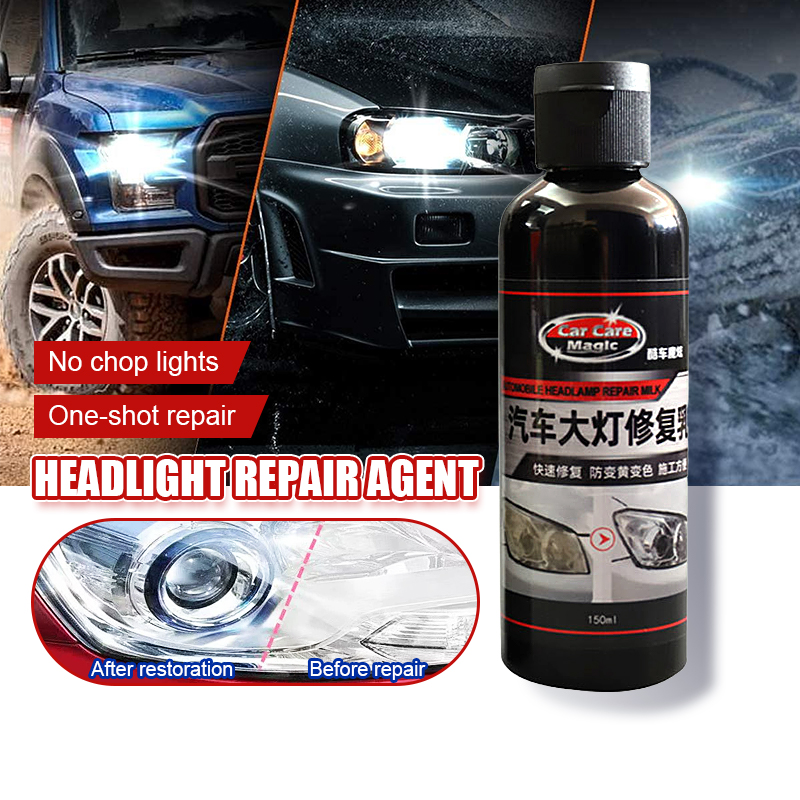 Car Headlamp Polish HeadLamp Cleaner Headlamp Restorer Brightener Car ...