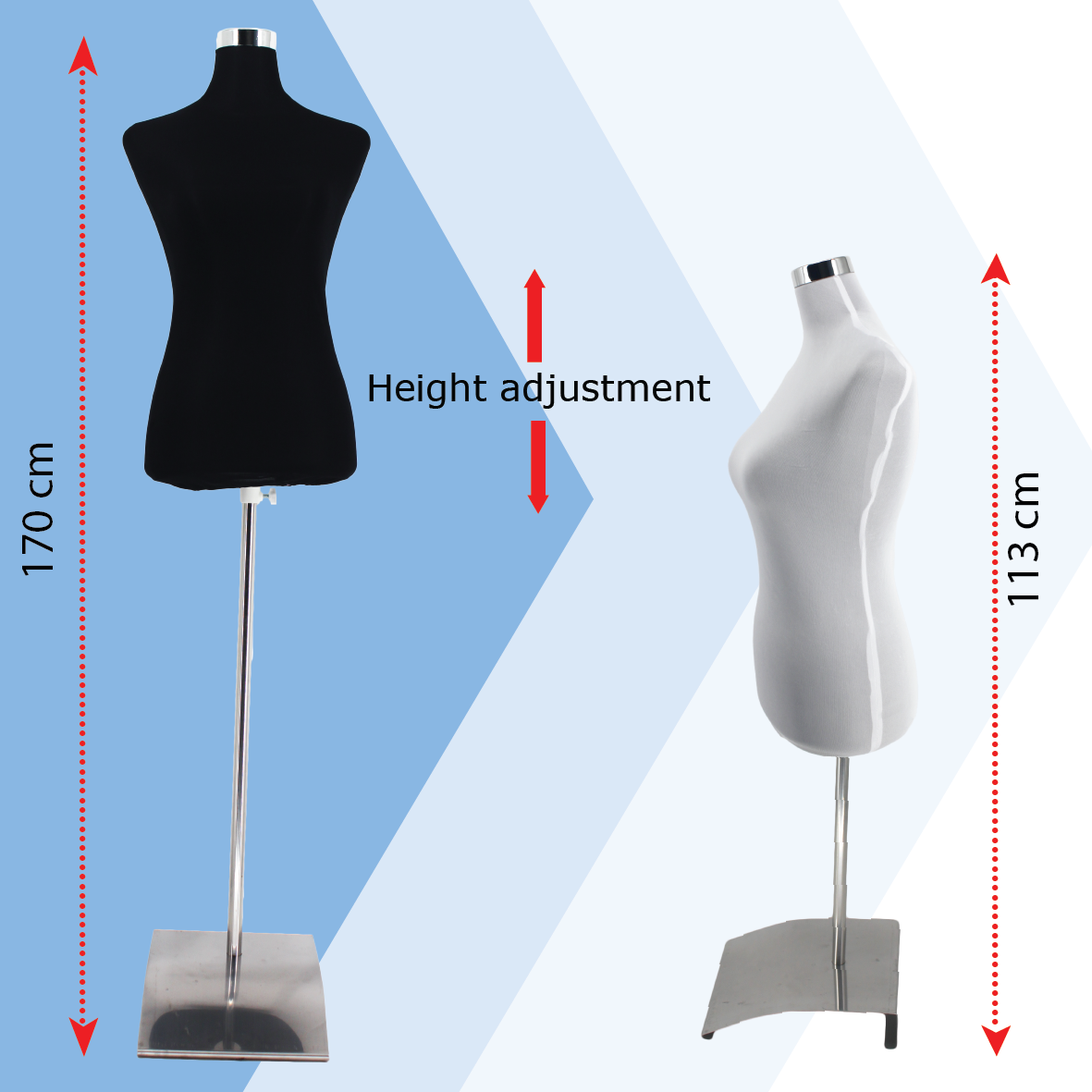 JME Ready Stock Patung Display Perempuan patung display baju wanita ...