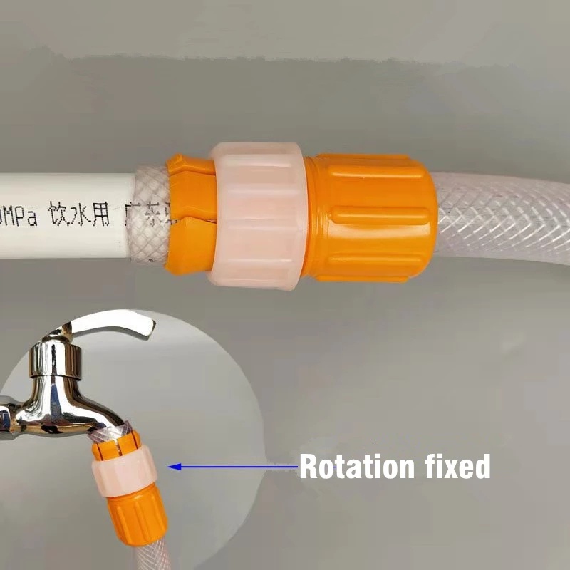 Faucet Hose Quick Connector Ultra Strong Universal Adapter Coupling ...