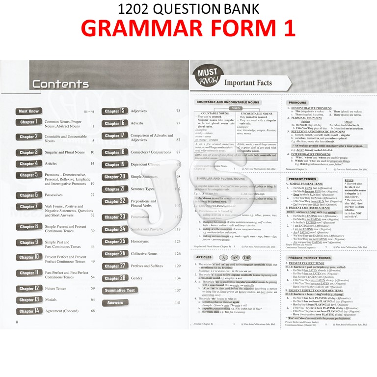 1202 QUESTION BANK FORM 1 2 3 / 1202 BANK SOALAN TINGKATAN 1 2 3 KSSM ...