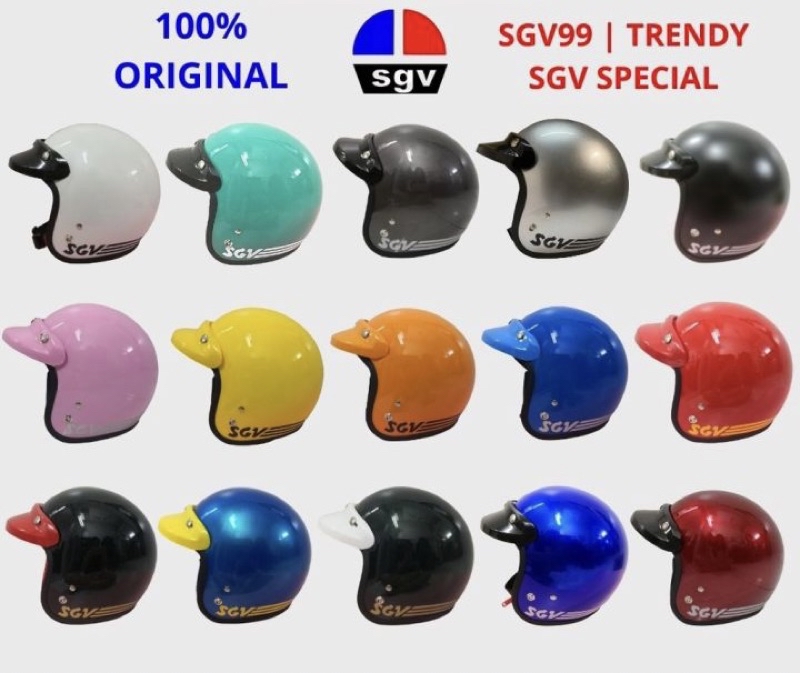 SGV 99 Helmet Special Green Dark 100% Original Special Colour SGV99 ...
