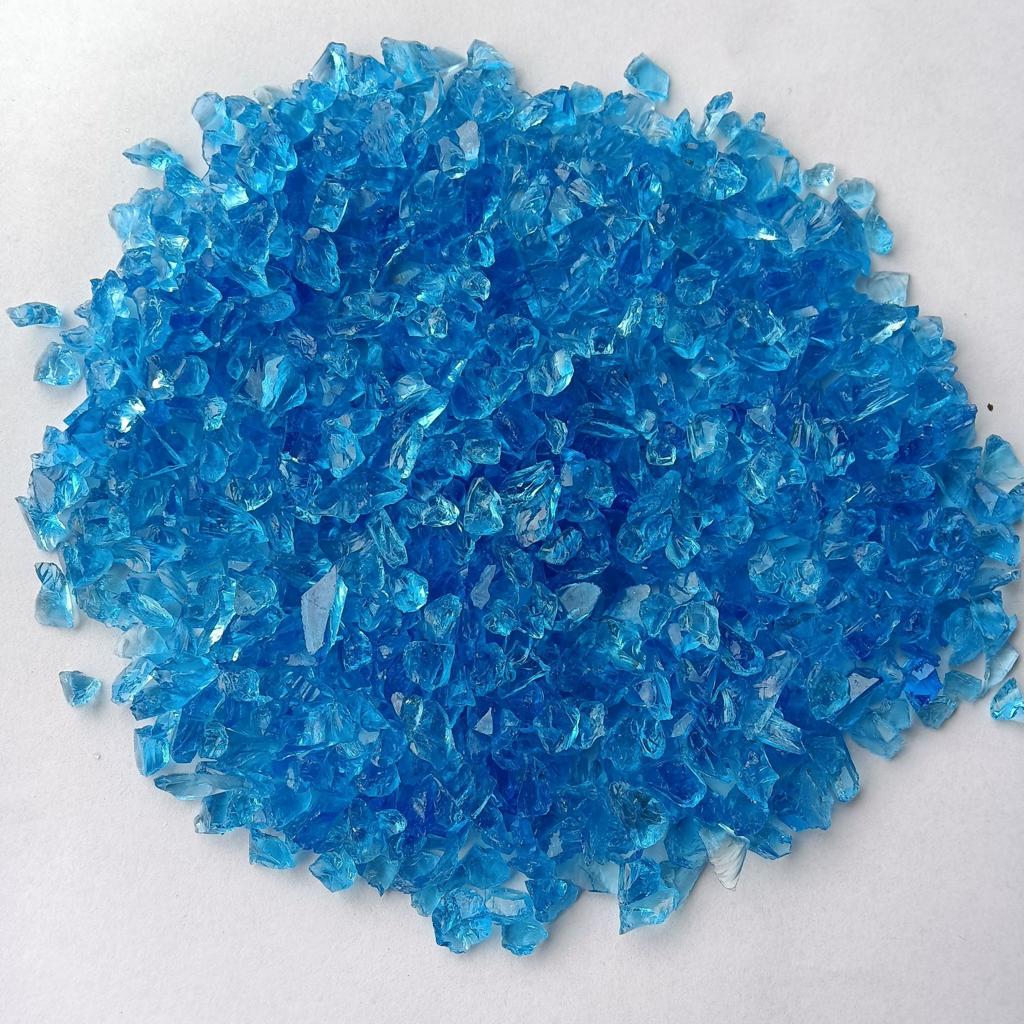 Aquarium Blue Crystal Sand Stone (500g) ,Pasir Crystal Biru Best ...