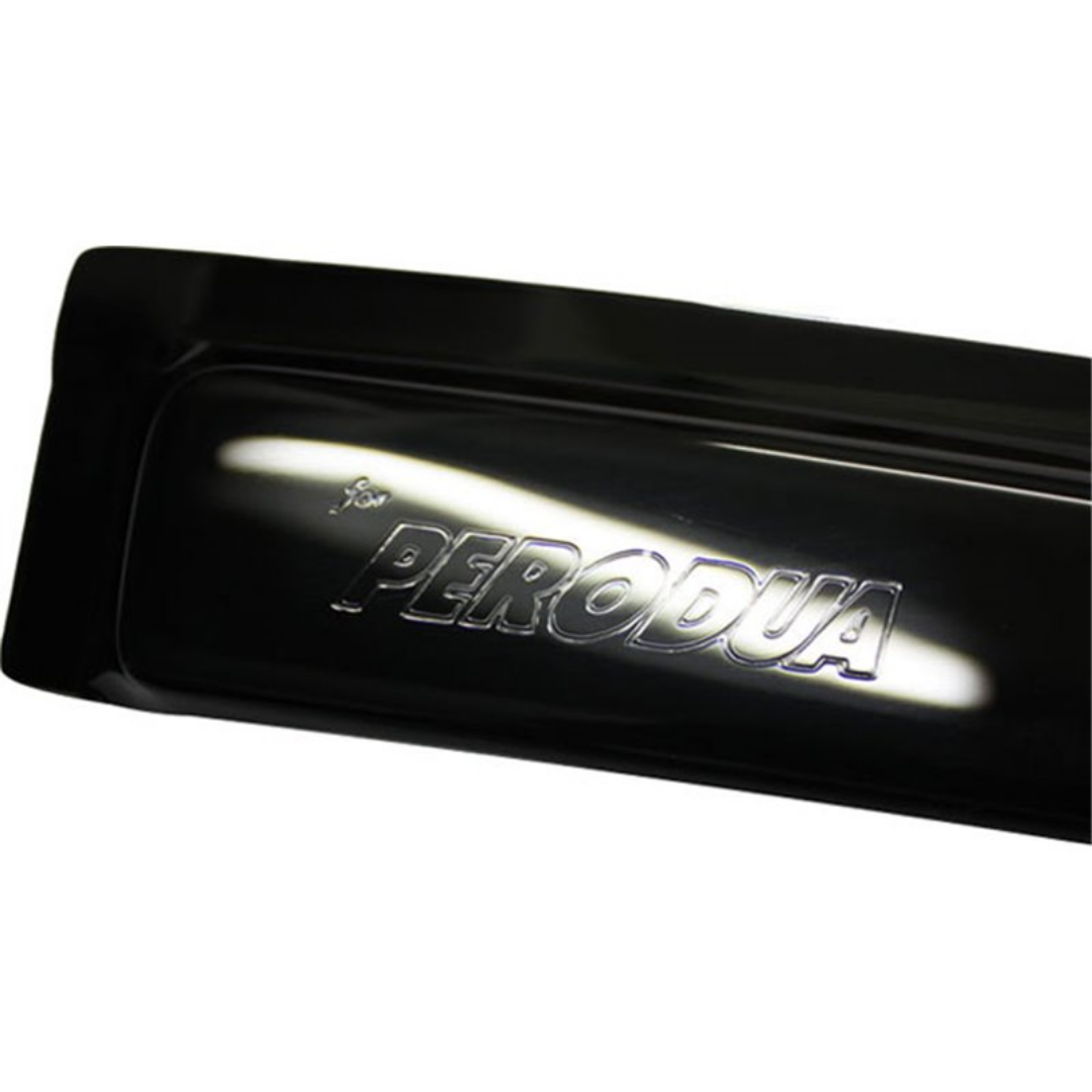 Perodua LOCAL Door Visor Transparent Evo Look 2.5 Inch For Axia Myvi ...