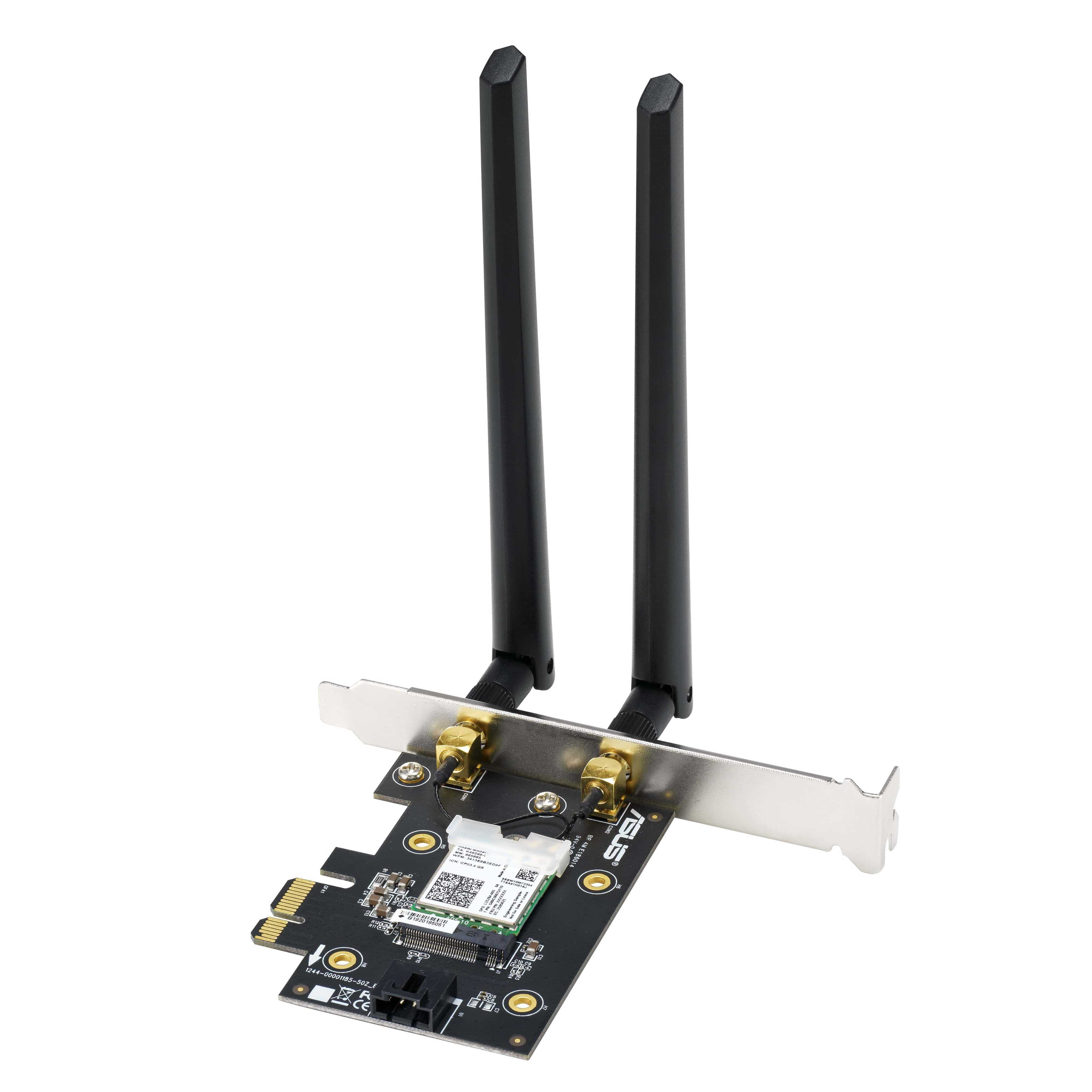 ASUS AX3000 Dual Band PCI-E WiFi 6 (802.11ax). Supporting 160MHz ...