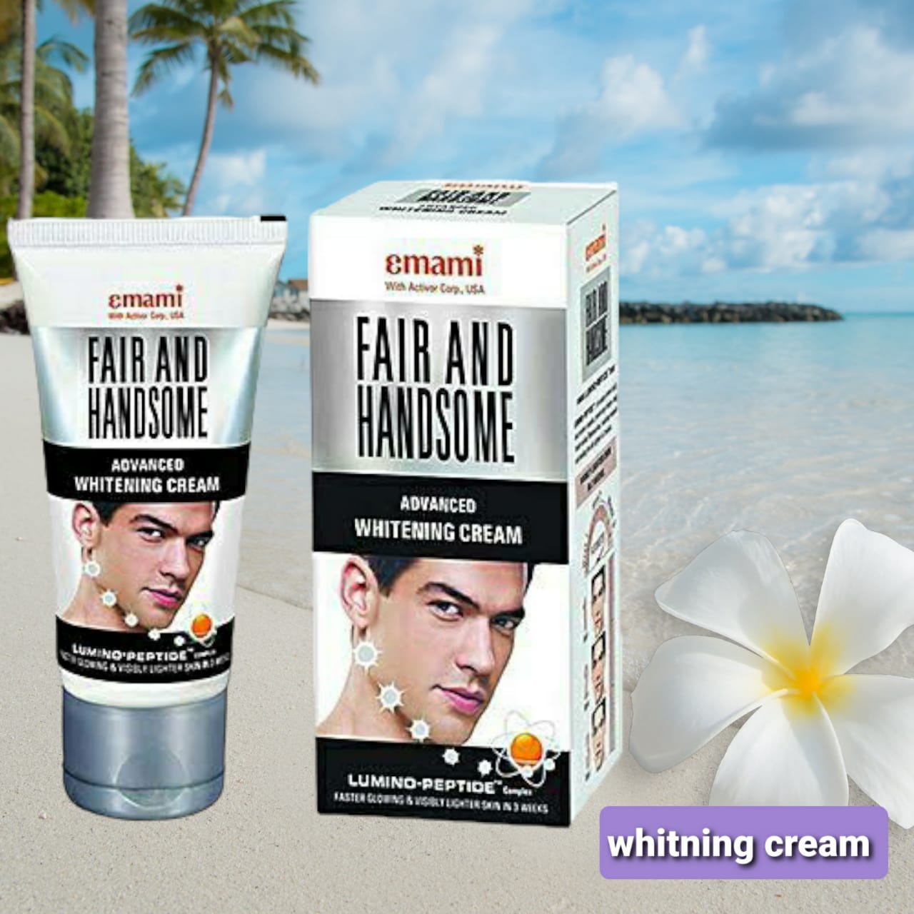 EMAMI FAIR AND HANDSOME Advanced Whitening Cream 50gm | Shopee Malaysia