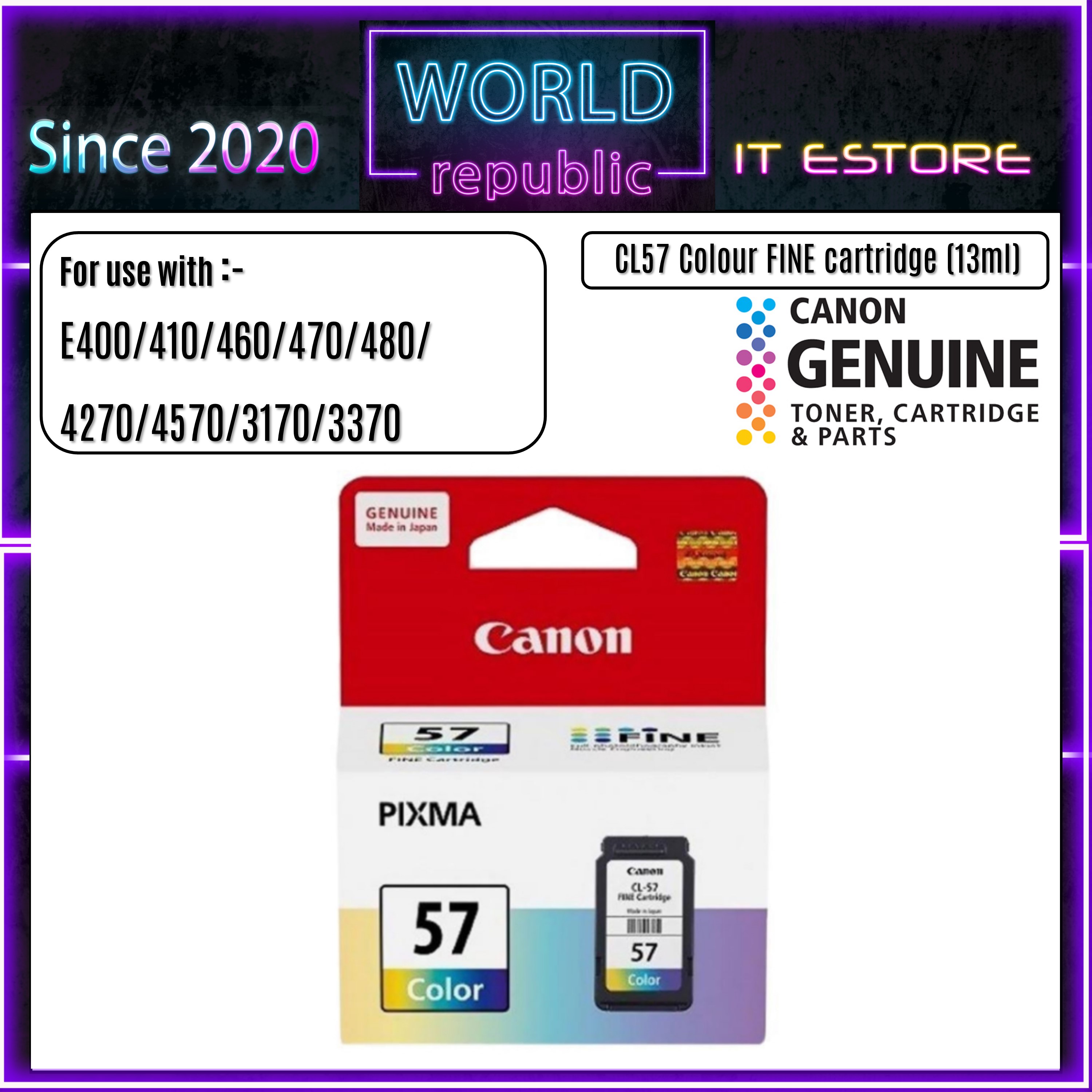Canon Original Ink Cartridge - PG47 Combo [ 2pcs ] PG-47 47 - Pixma ...
