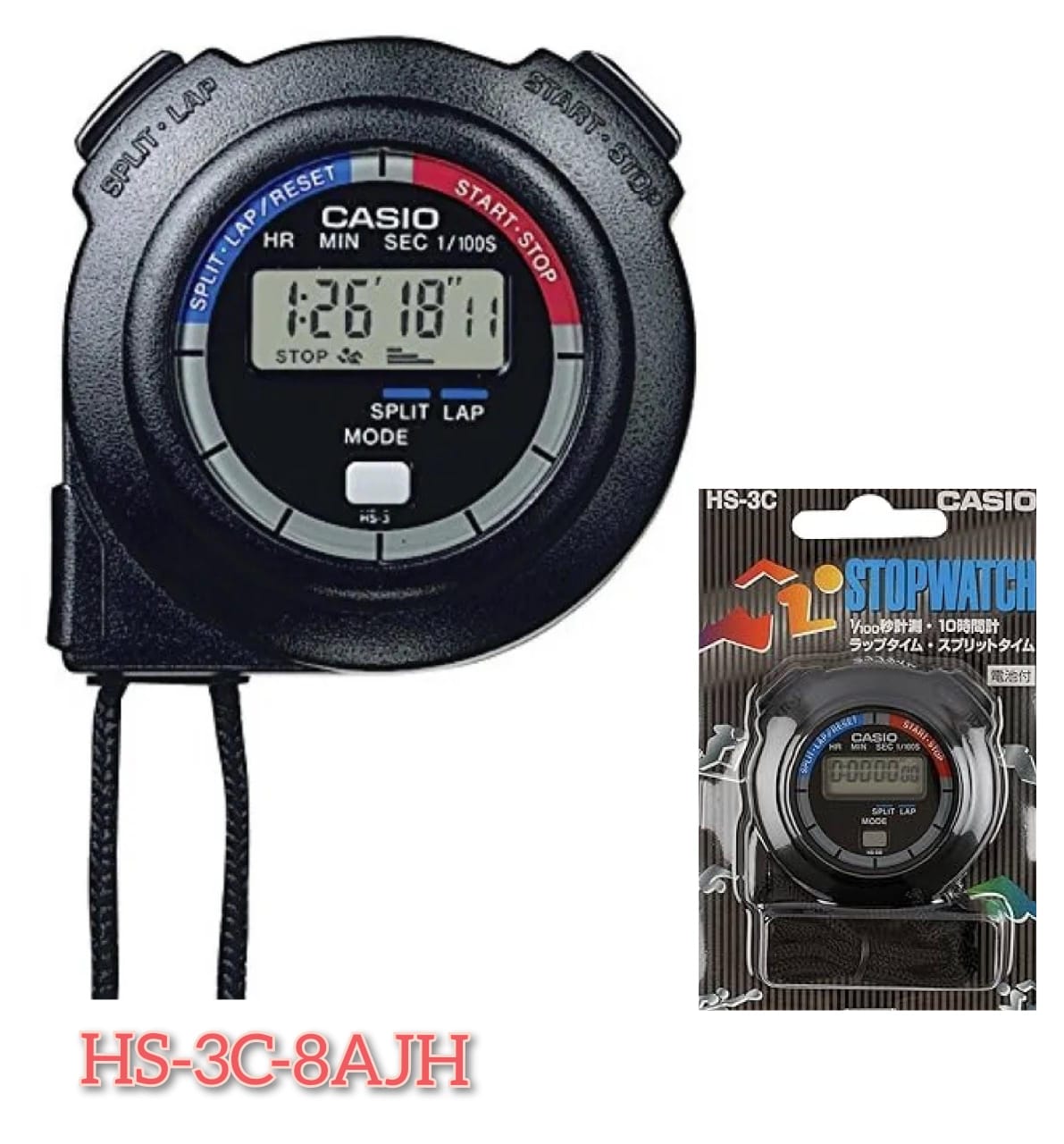 ( Japan Set) CASIO Stopwatch Original HS-3V / HS-3C-8AJH | Shopee Malaysia