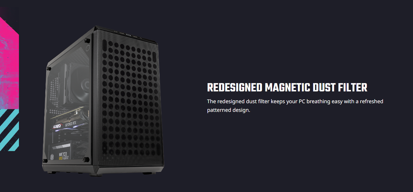 Cooler Master MasterBox Q300L V2 Matx Casing (Q300LV2-KGNN-S00 ...