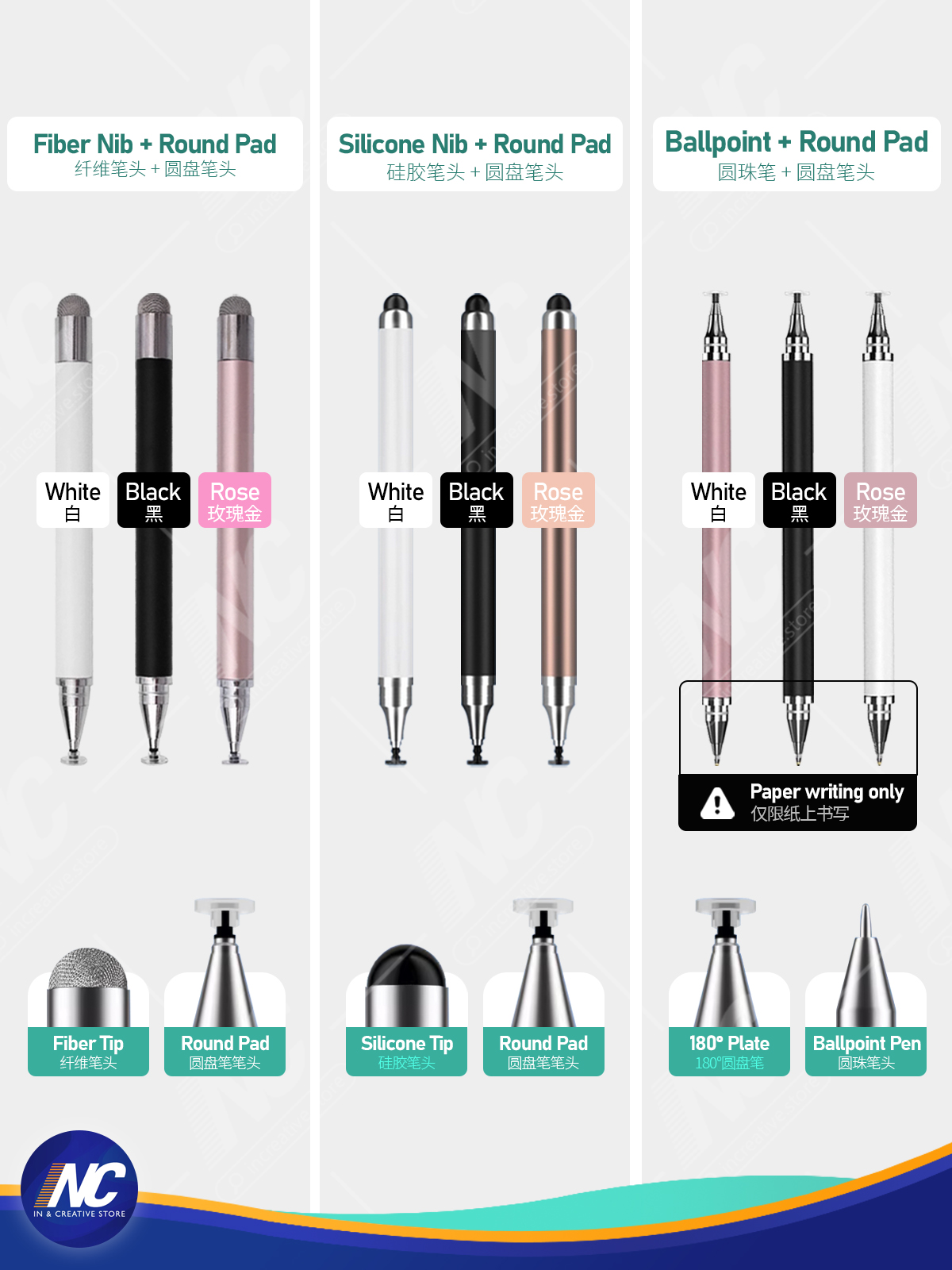 Universal Touch Screen Pen for iPad, Android, and Windows Devices ...