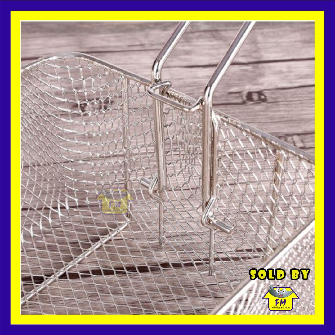Stainless Steel French Fries Frying Basket Cooking Kitchen Tool Deep ...