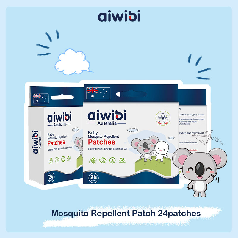 Aiwibi Mosquito Repellent Patch & Sticker (Koala Design- 24 patches/pack) | Shopee Malaysia