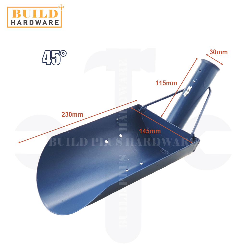 Heavy Duty Drain Scoop 45° / 90° Drain Hoe Cleaner Cangkul Longkang ...