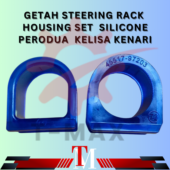 2pcs Set - PERODUA KELISA KENARI STEERING RACK HOUSING BUSH SET LH & RH ...