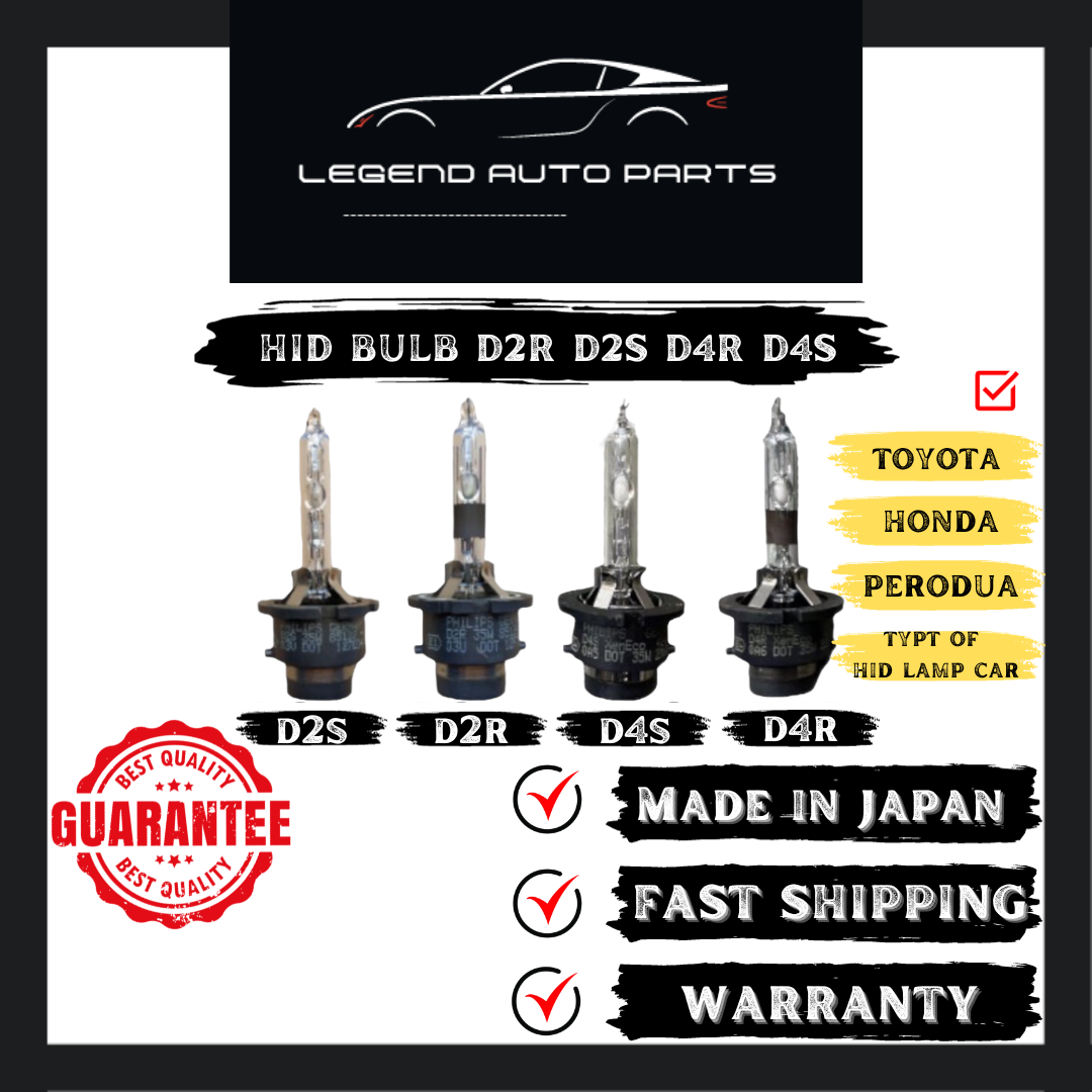 Toyota HID Bulb D2R D2S D4R D4S Osram/Philips Original Japan Used | Shopee Malaysia