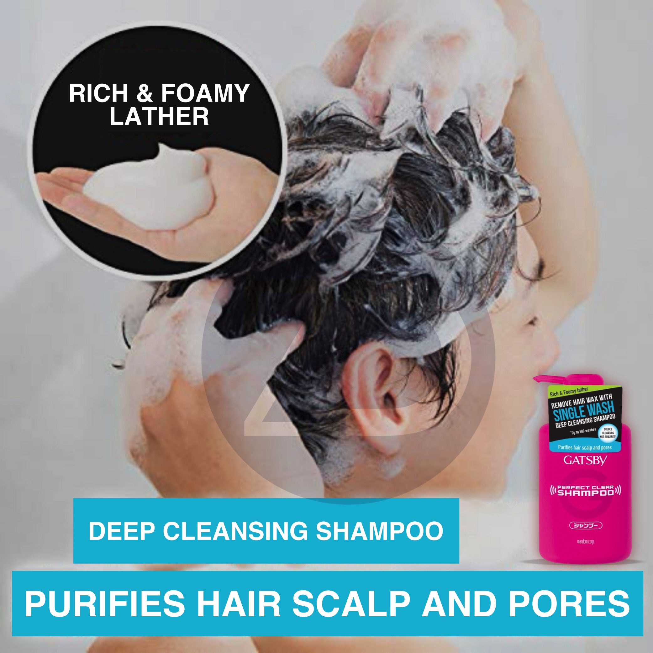 GATSBY Perfect Clear Shampoo 400ml | Shopee Malaysia